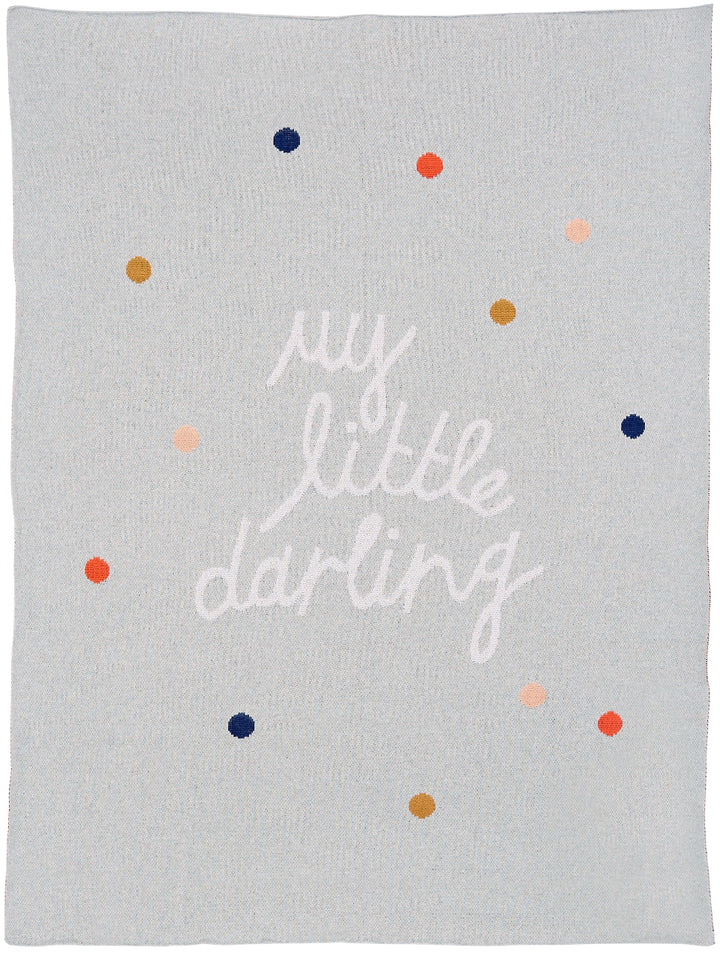 Castle Hello Darling Knit Baby Throw | Buy Online NZ | Small Acorns