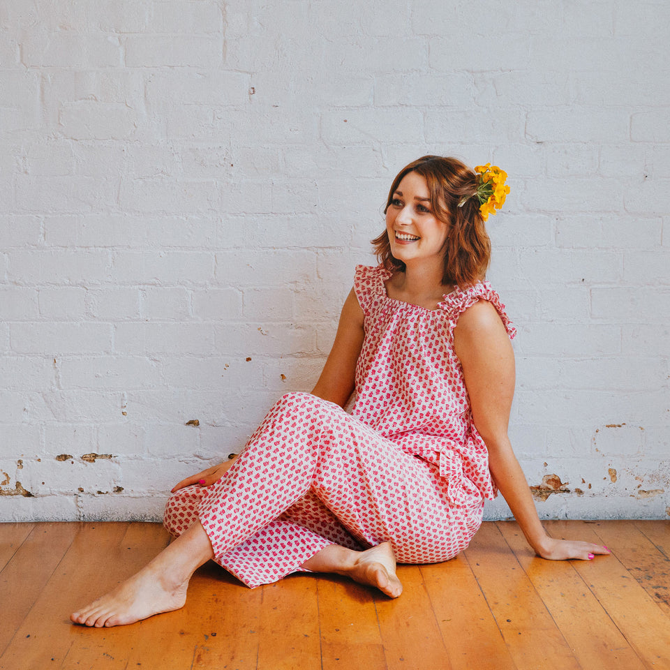 Small Acorns x Abbey Geerling Pyjamas - Marigold Cami Set