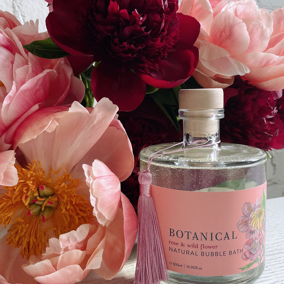 Botanical Bubble Bath | Rose & Wildflower | Small Acorns NZ