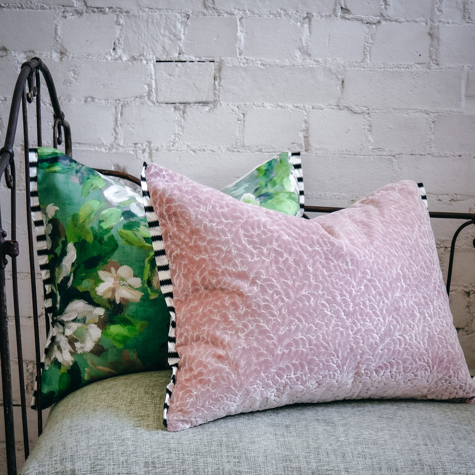 Designers Guild Cartouche Blossom Cushion | Small Acorns | Buy Online NZ