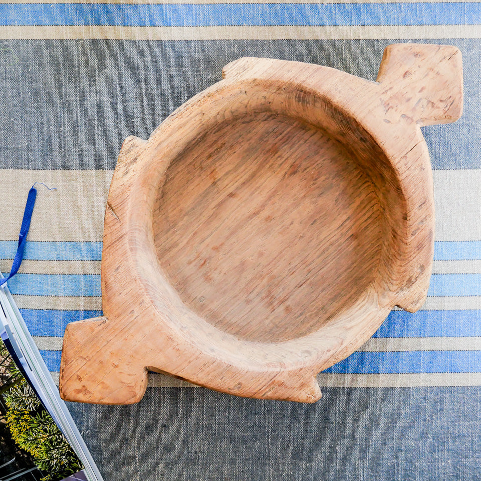 Vintage Wooden Chapati Platter | Buy Online | Small Acorns